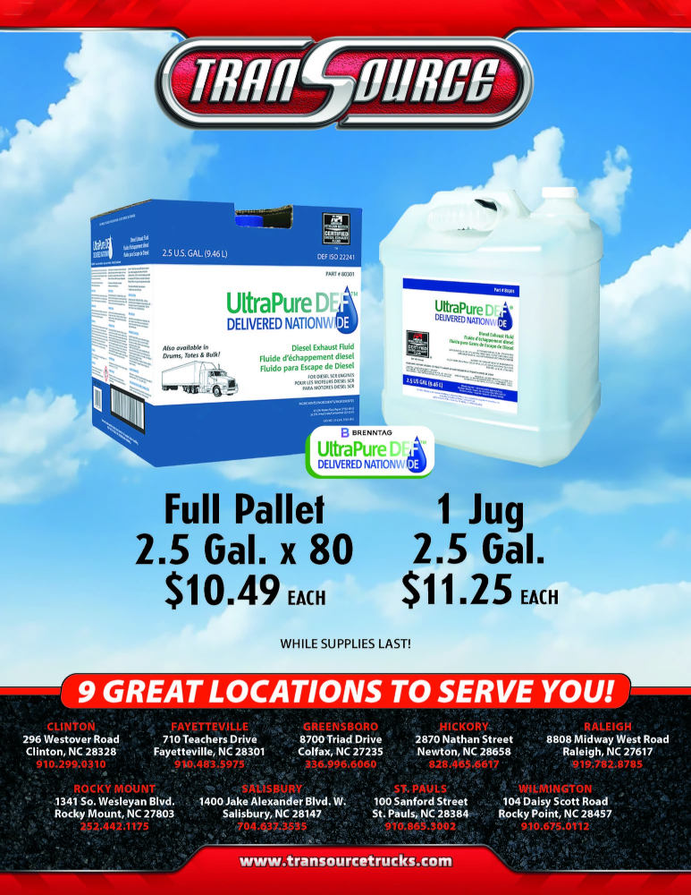 Parts Specials | Transource Truck & Trailer Centers | Colfax North Carolina